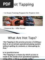 Hot Tapping Method Statement Guide | PDF | Tap (Valve) | Valve