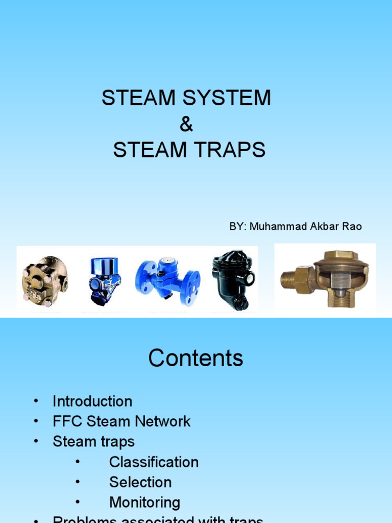 Steam & Steam Traps | PDF | Steam | Physical Quantities