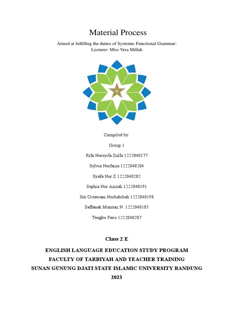 Material Process | Download Free PDF | Linguistics | Grammar