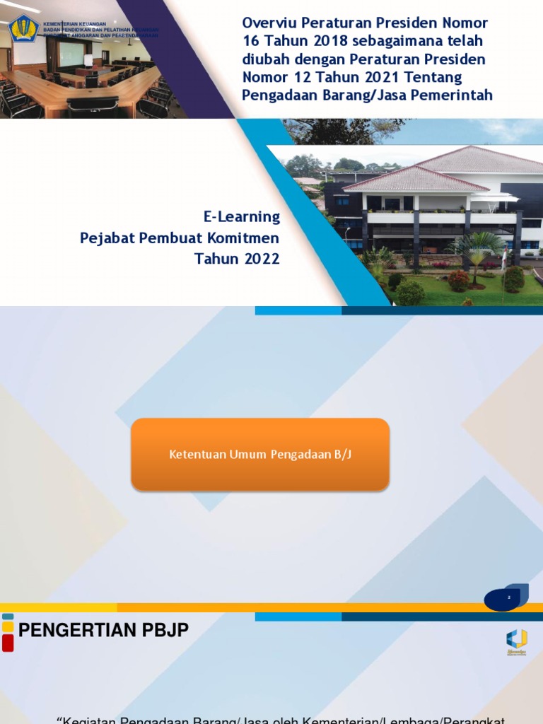 Overview PBJ PPK Update 2022 Rev | PDF