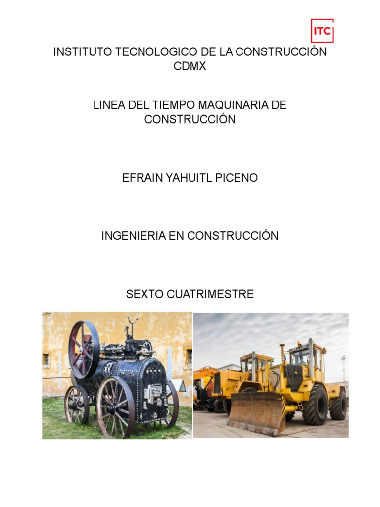Linea Del Tiempo | PDF | Tractor | Motores