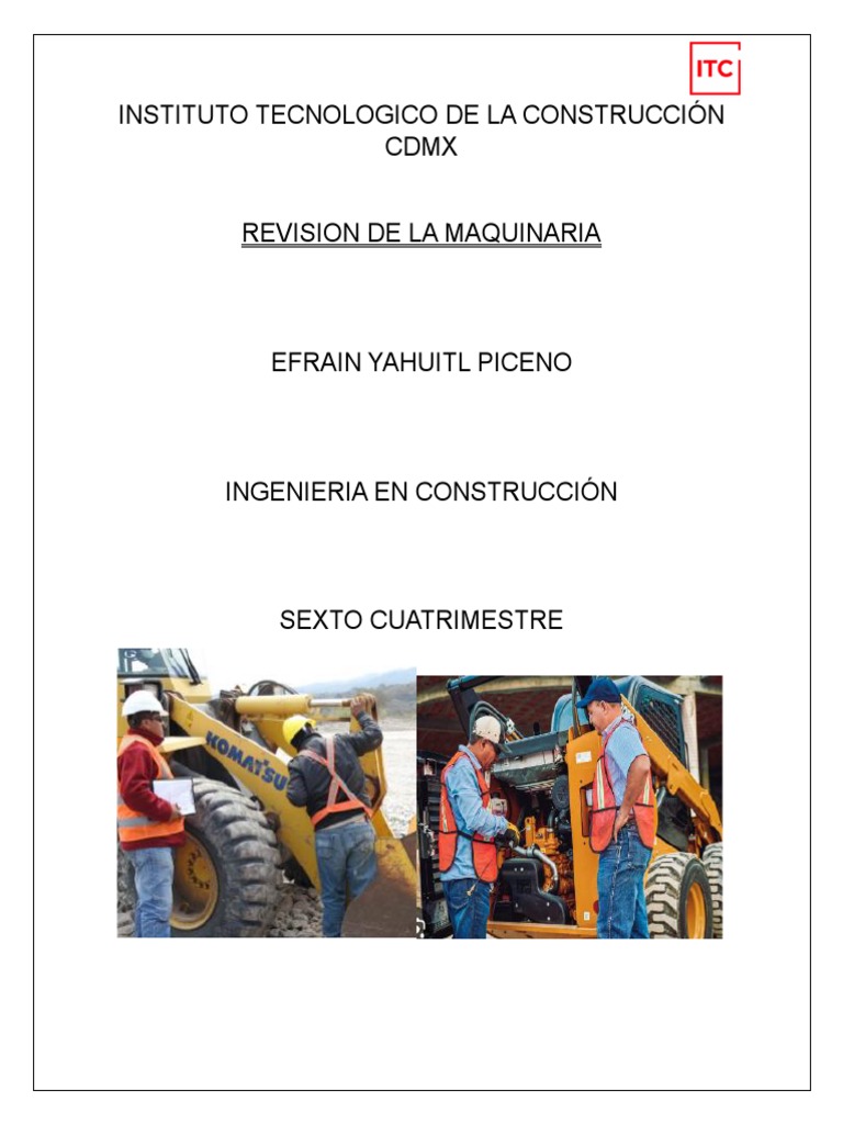 Revision de La Maquinaria | PDF
