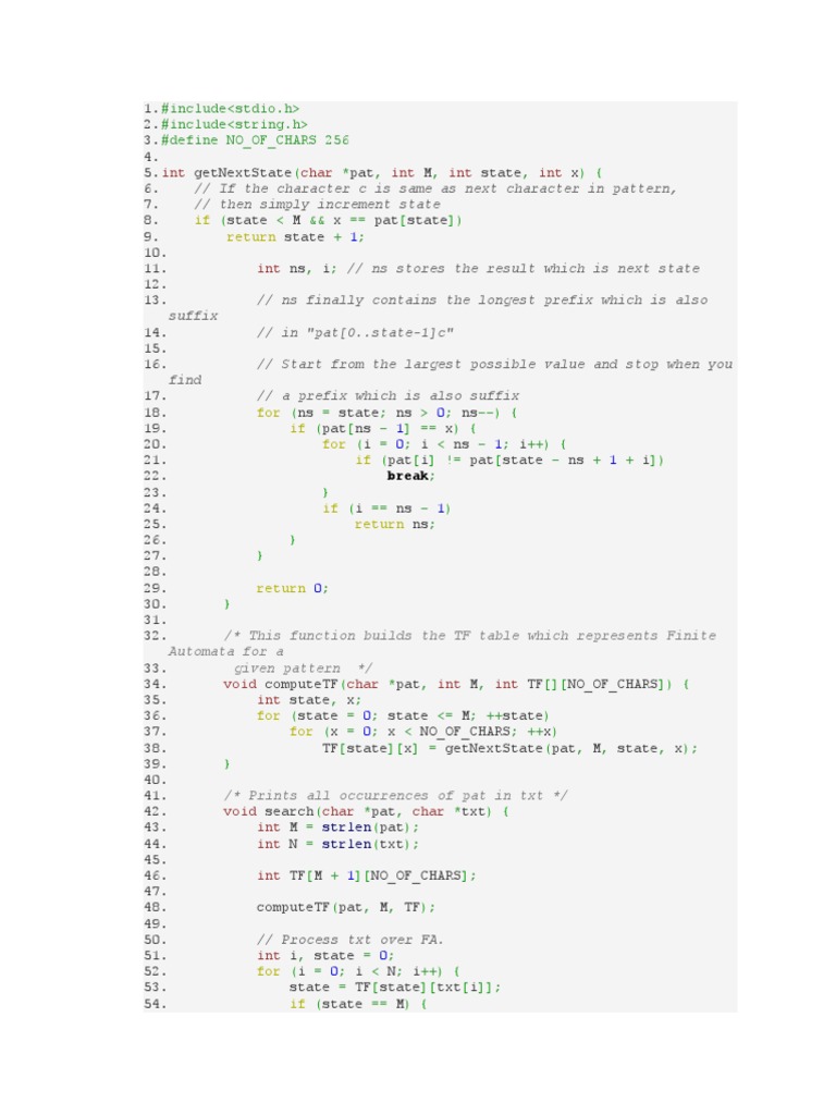Pattern Search | PDF | Computing | Computer Programming