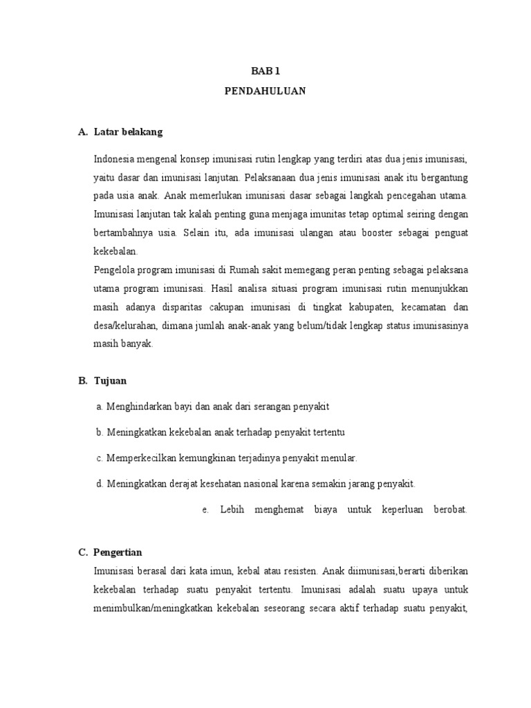 Panduan Imunisasi Pdf