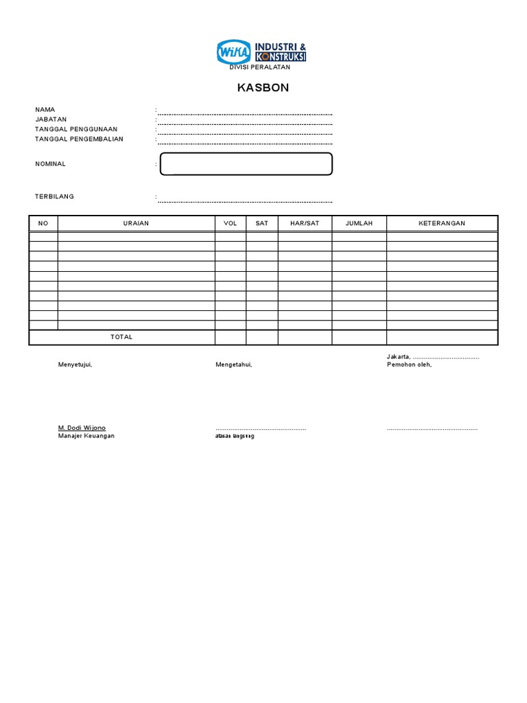 Contoh Form-Form Sp3 | PDF