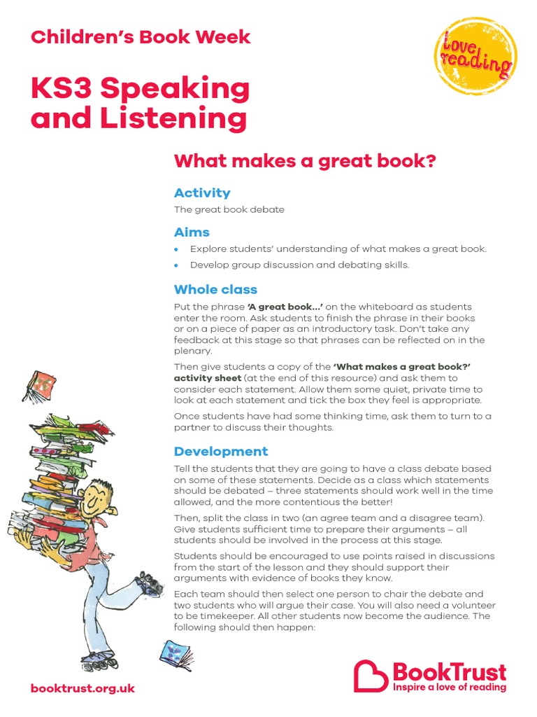 CBW ks3 Lesson Plan - Final | PDF | Books | Genre