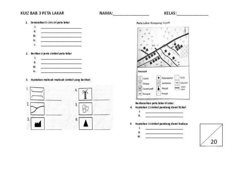 Kuiz Peta Lakar | PDF