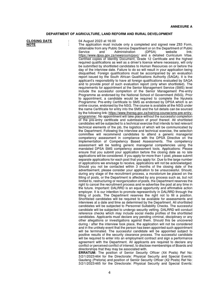 Dpsa Resolutions To Unemployment | PDF | Risk Management | Food Safety