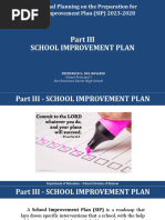 Sample SIP 2022 2028 | PDF | Evaluation | Teachers