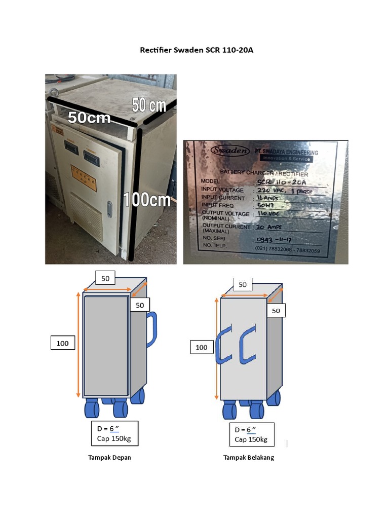 Rectifier Swaden SCR 110 | PDF