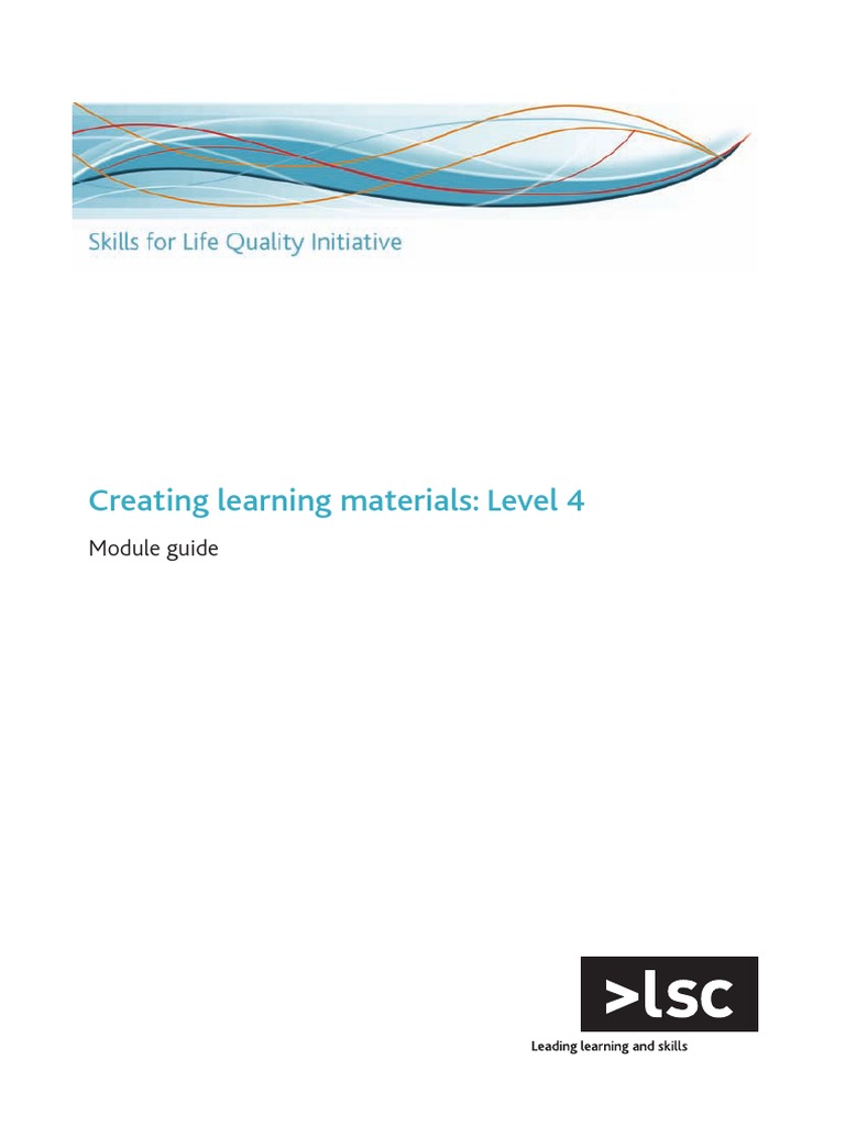 Creating Learning Materials | Download Free PDF | Human Communication ...