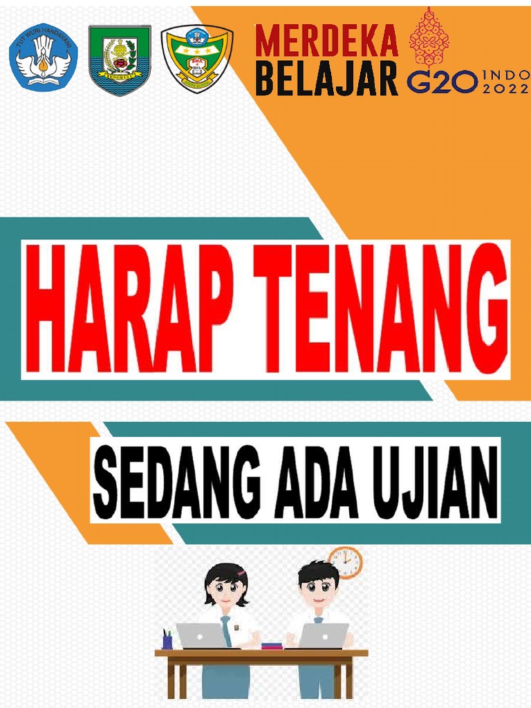 Harap Tenang Ada Ujian | PDF