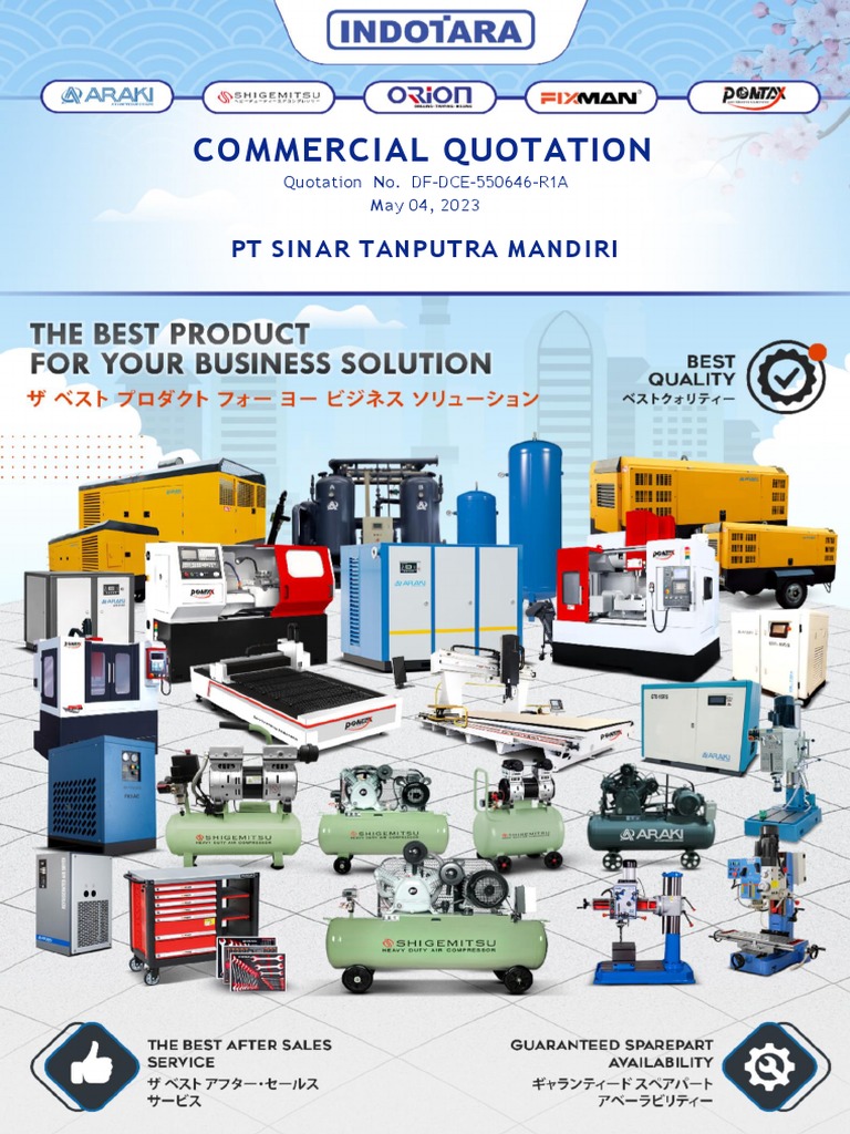 Penawaran INDOTARA R2 | PDF | Valve | Water
