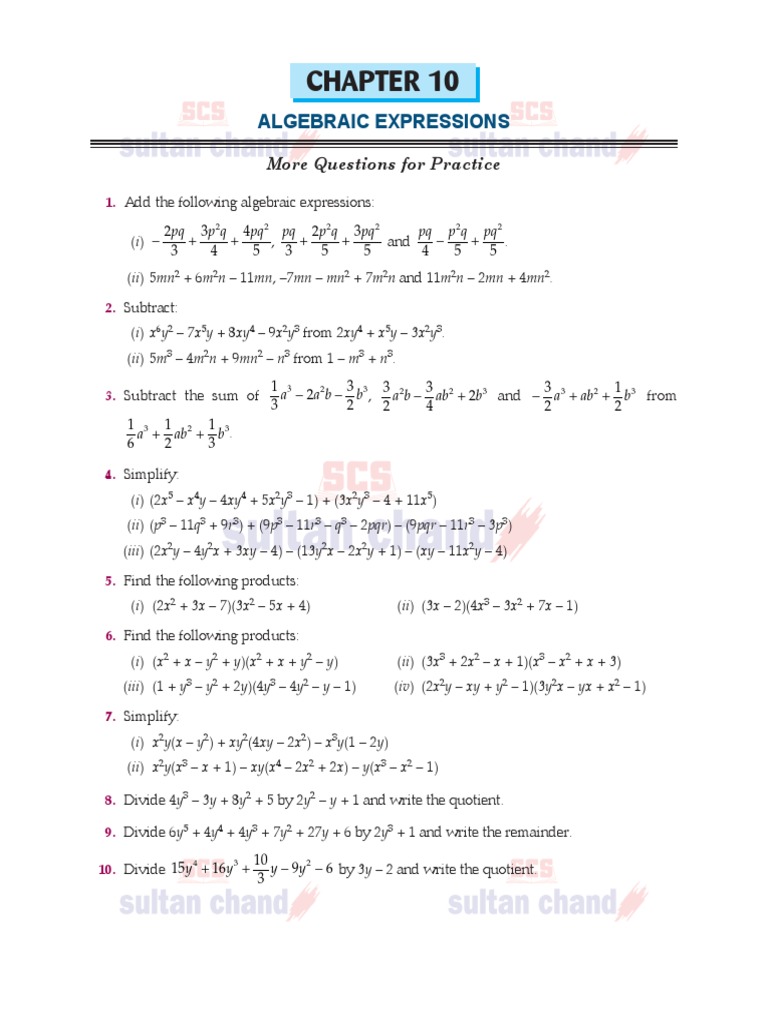 Chap 10 Pdf Mathematics Elementary Mathematics