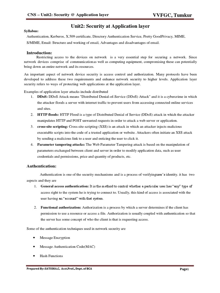 VVFGC Cns Unit2 (Final) | PDF | Public Key Certificate | Public Key Cryptography