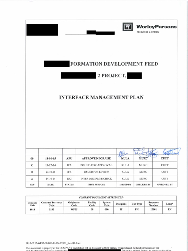 Interface Management Plan Overview | PDF | Engineering