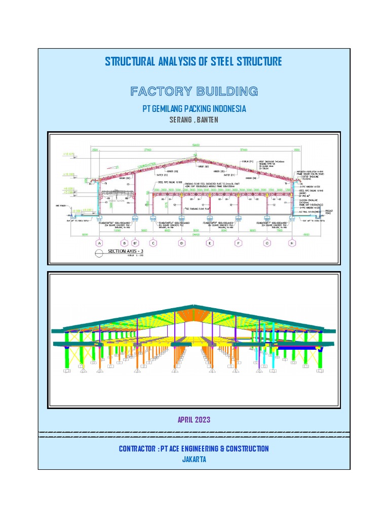Report Factory Building - PT Gemilang Packing Indonesia - Tanah Sedang ...