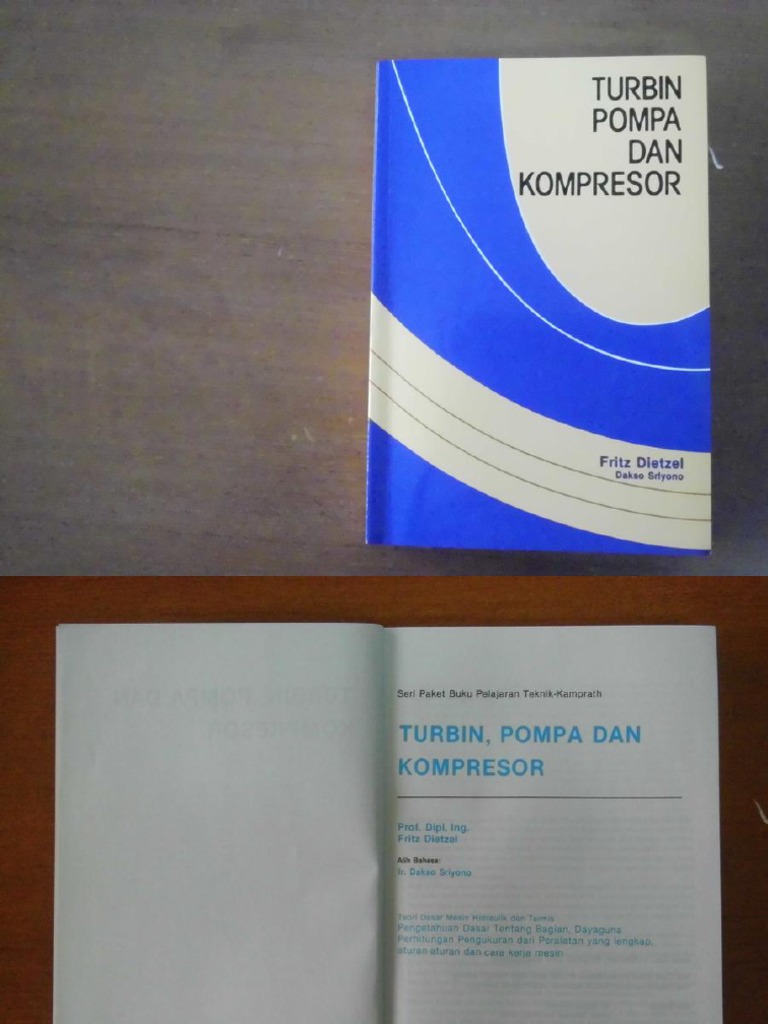 Turbin Pompa Dan Kompressor Fritz Dietelpdf Compress | PDF