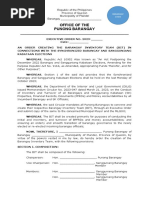 Barangay Dispute Certification | PDF