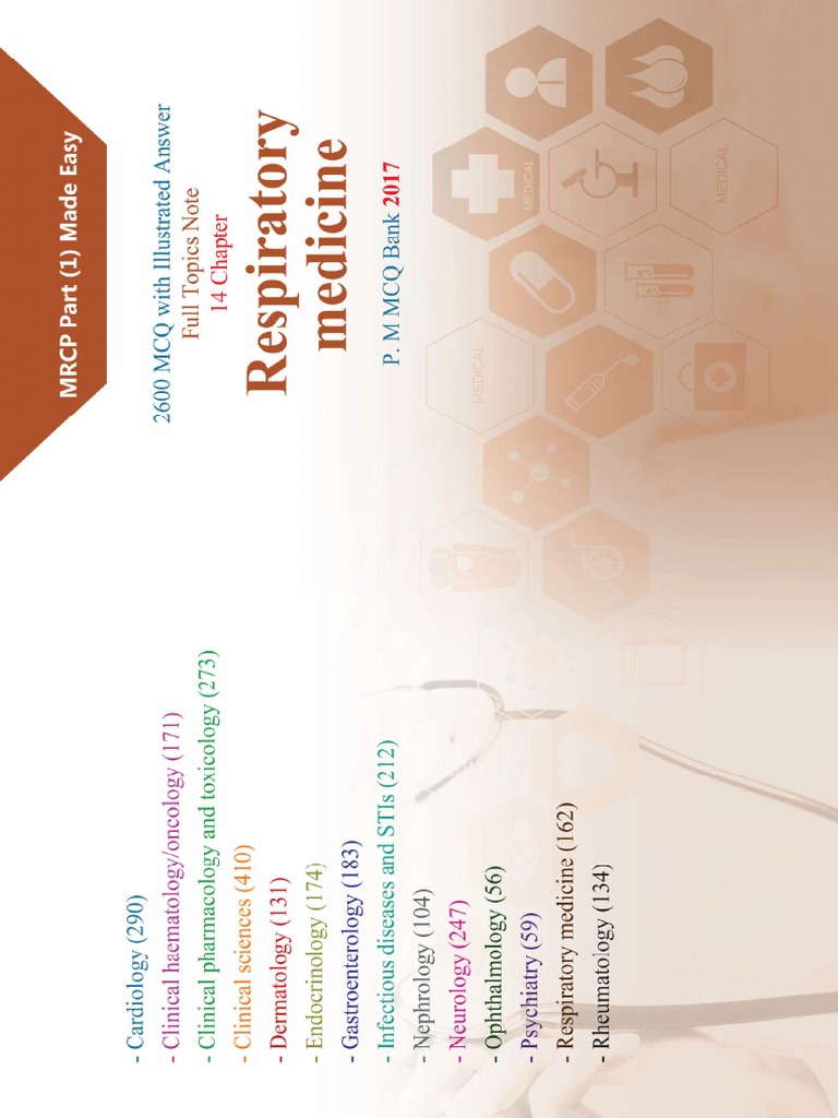 2 - Respiratory Notes MRCP-I Passmedicine 2017 | PDF | Asthma | Chronic ...