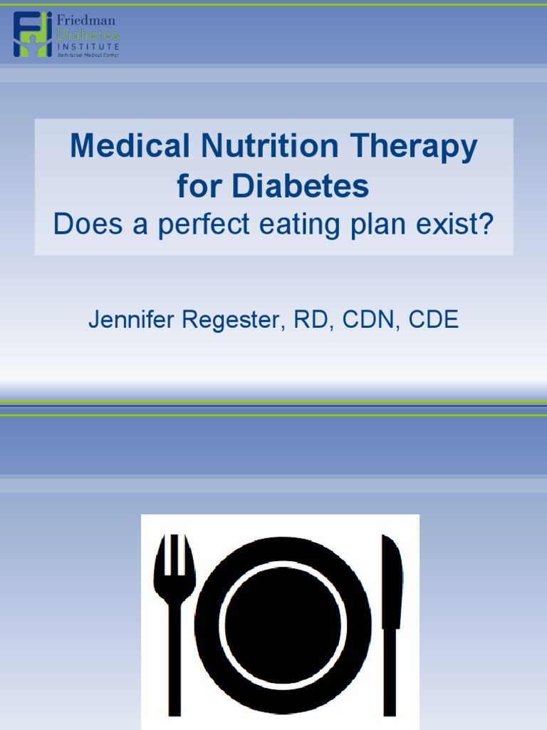 Medical Nutrition Therapy for Diabetes | PDF | Obesity | Weight Loss
