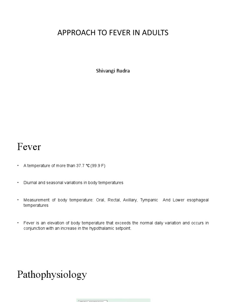 Fever | PDF | Cooking, Food & Wine | Science & Mathematics