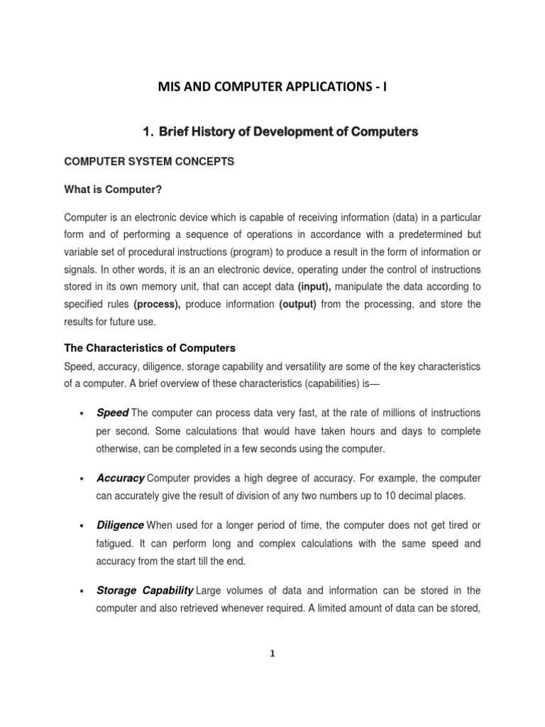 MIS and Computer Application - I | PDF | Workstation | Computer Network