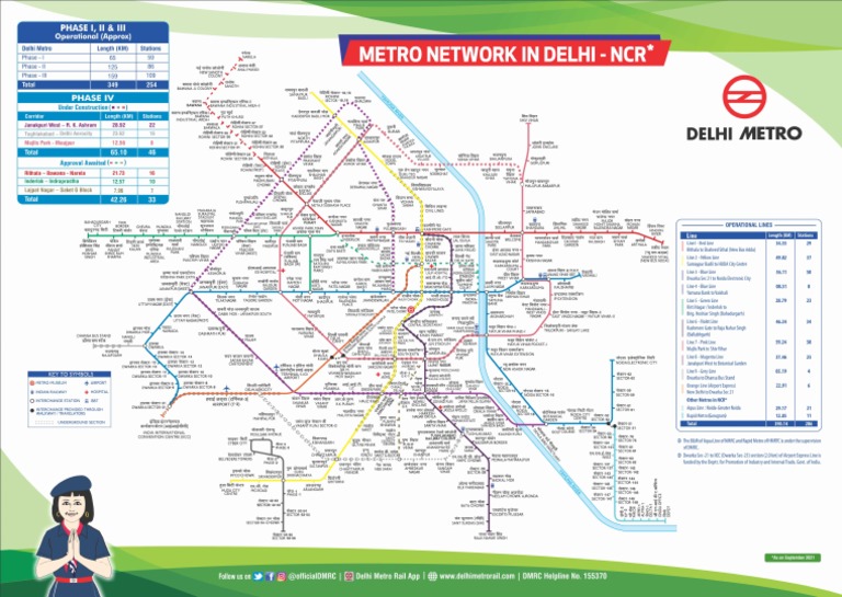 Delhi Metro Map | PDF