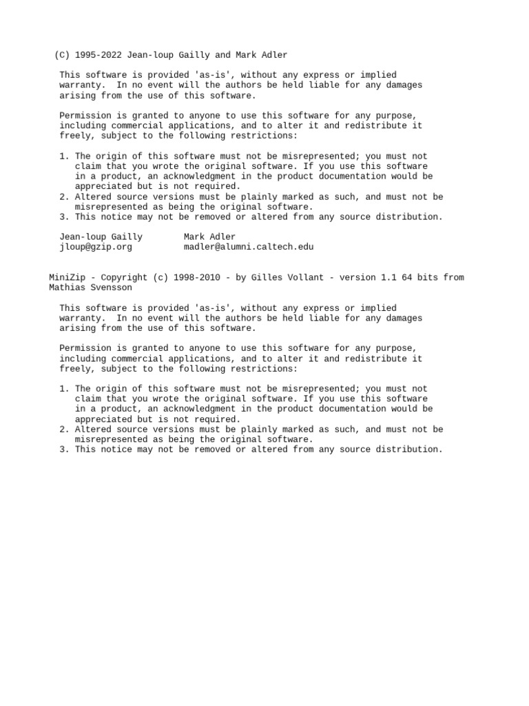 Zlib License | PDF