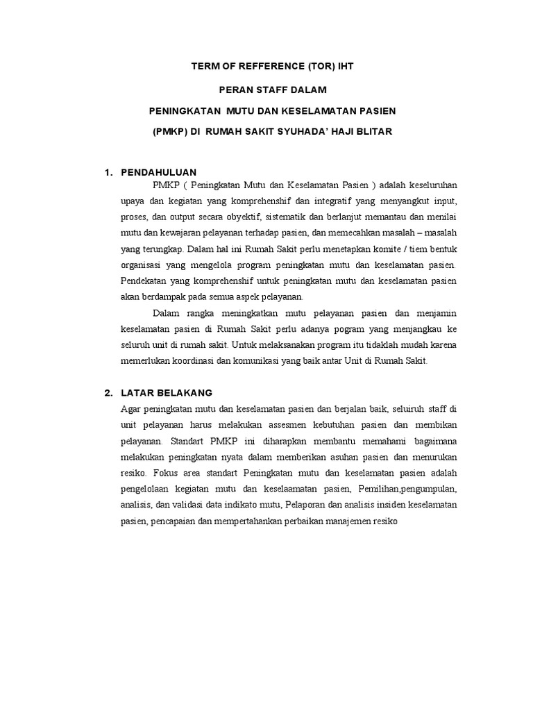 Tor PMKP | PDF | Bisnis