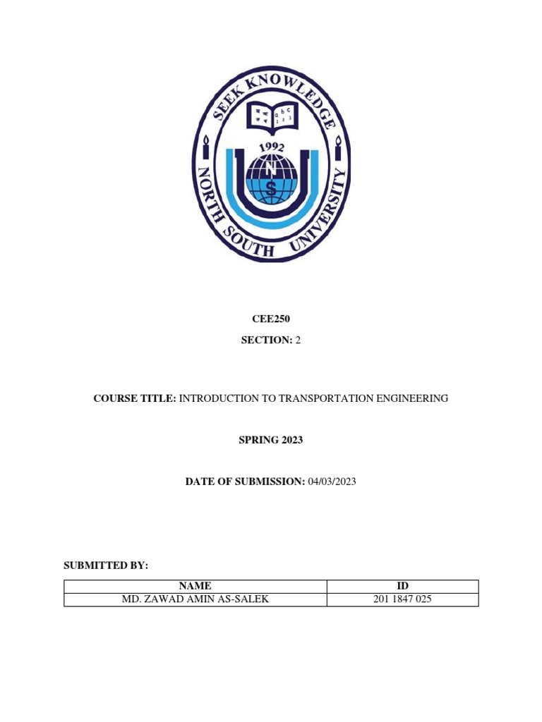 CEE250.2 - Spring 2023 - Assignment-1 Zawad - Part 2 | PDF | Cost Of ... CEE250.2 - Spring 2023 - Assignment-1 Zawad - Part 2 | PDF | Cost Of ...