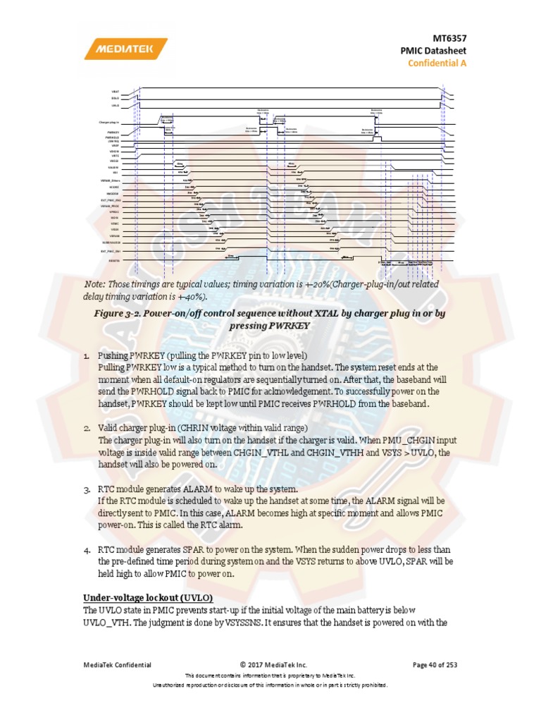 MT6357 Power On Sequence PGT | PDF | Telecommunications Engineering | Computer Science
