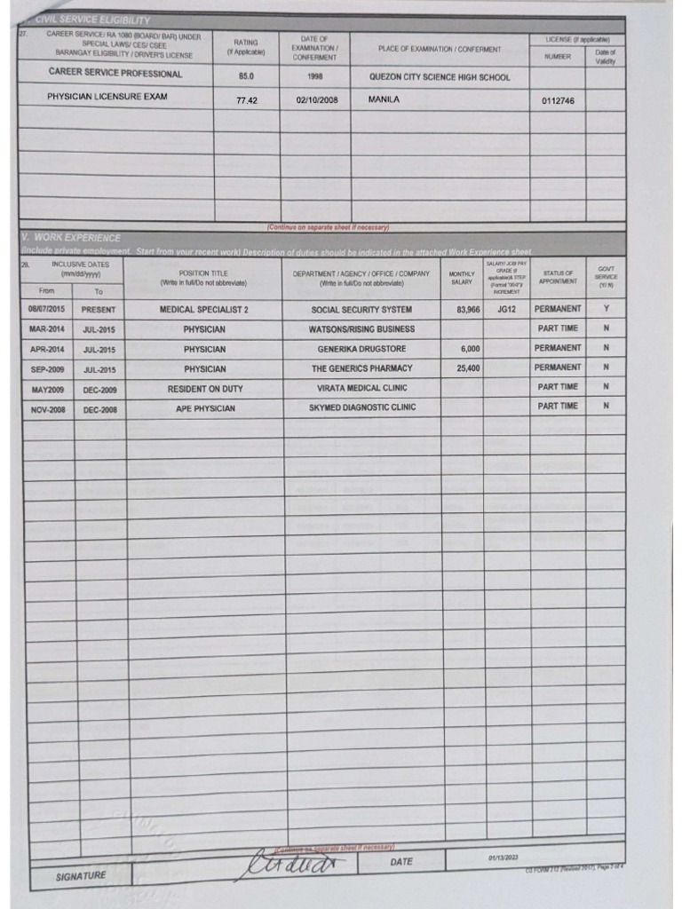PDS - Revised Page 2 | PDF