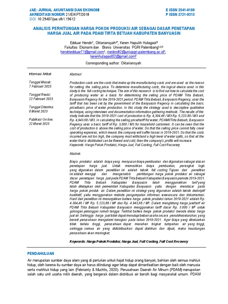 19612-Article Text-38048-1-10-20230322 | PDF | Business Process | Financial Markets