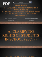 DepED Checklist For T2 and T3 | PDF | Master's Degree