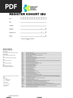 Format Kohort Ibu | PDF