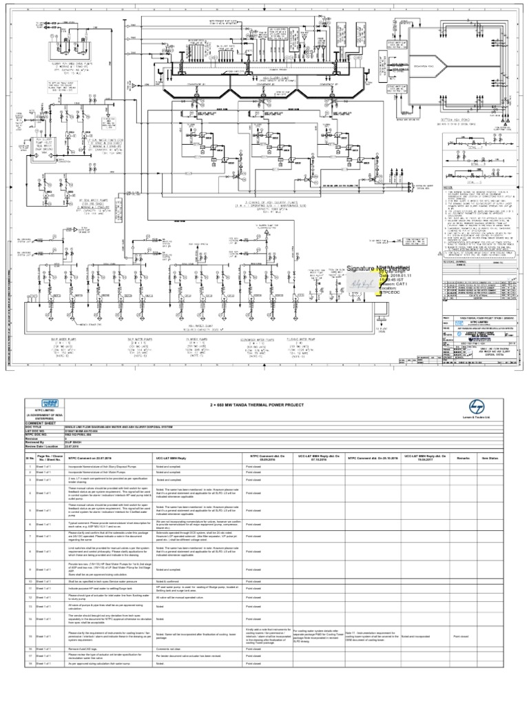 Bottom Ash System | PDF | Pump | Valve