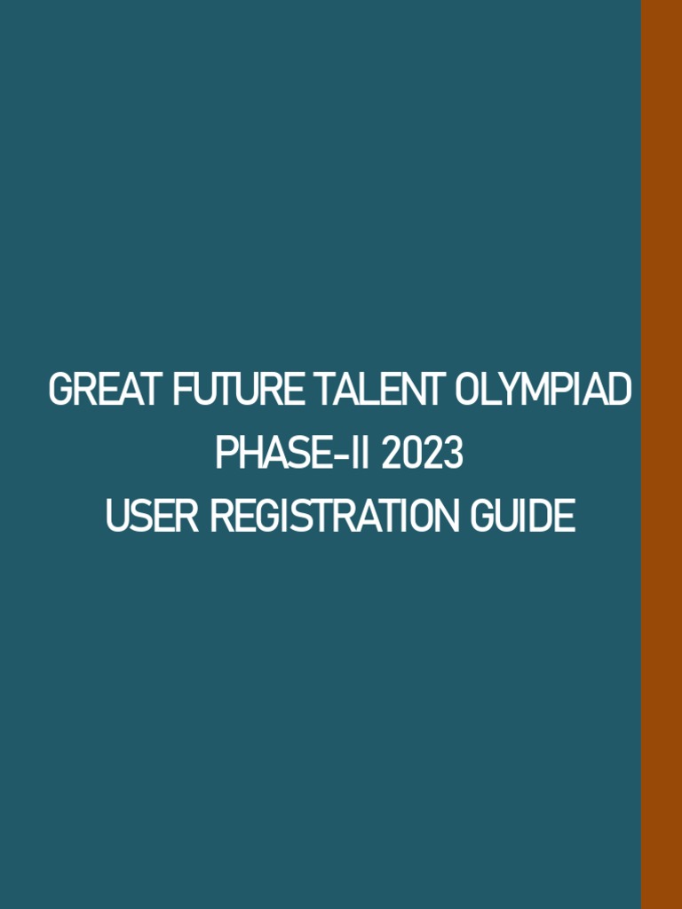 GFTO II Registration Guide | PDF | Fee | Screenshot