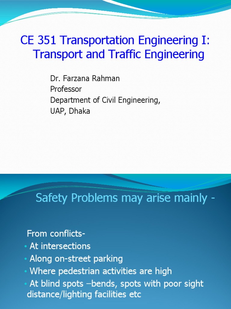 CP 2 | PDF | Traffic | Road