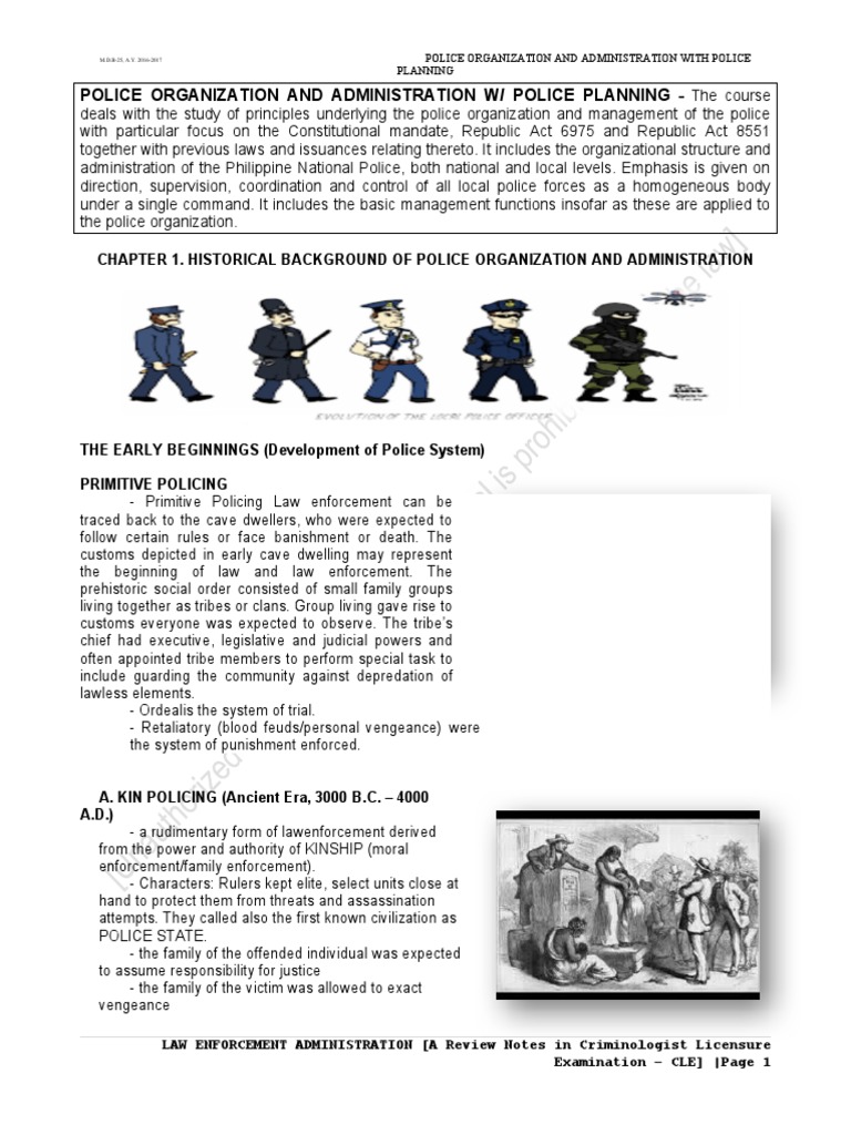 Police-Organization-8 5x11 | PDF | Police | Bureaucracy