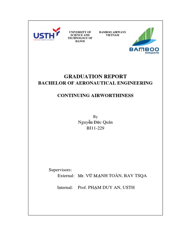 BI11-229 NguyenDucQuan Operation Continuing Airworthiness | PDF