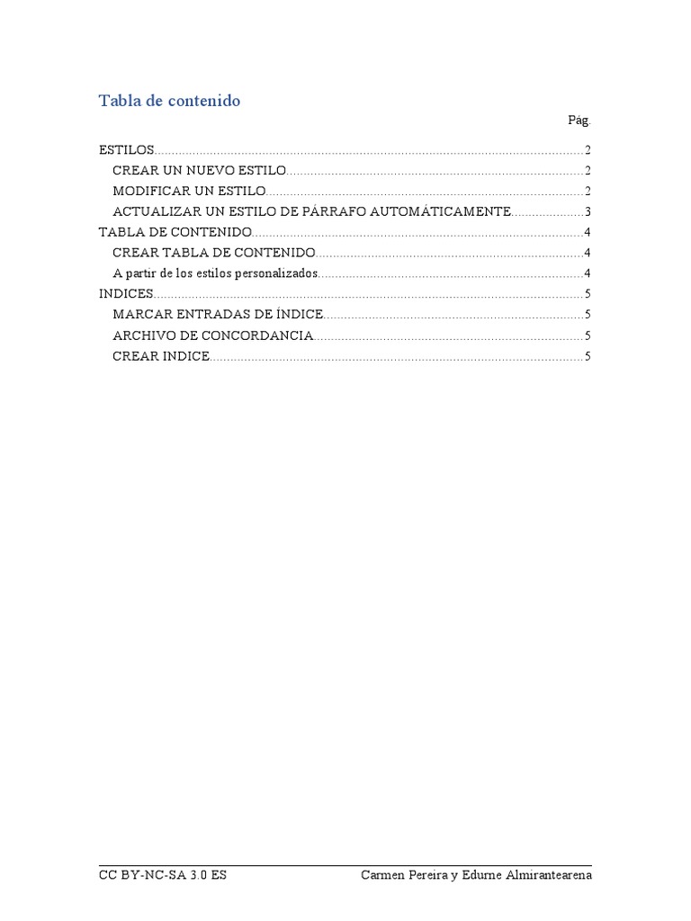 Ejercicio5 Estilos | PDF | Microsoft Word | Informática