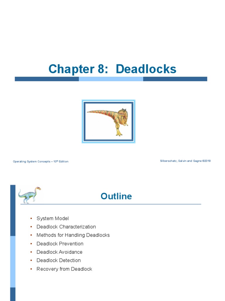 Deadlocks - CH 8 | PDF | Operating System | System Software