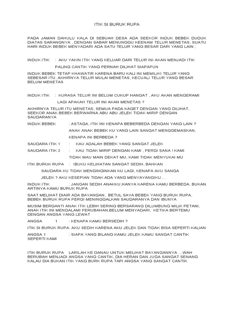 Transformasi Itik Buruk Rupa | PDF | Memasak, Makanan, & Anggur