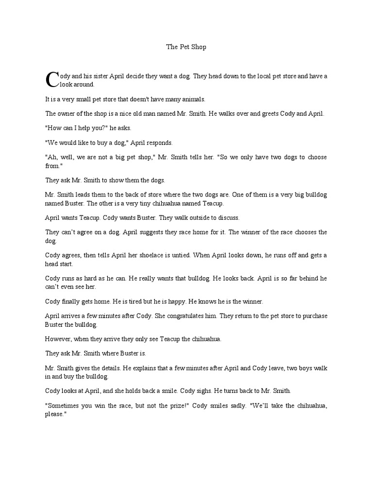 The Pet Shop | PDF | Mystery, Thriller & Crime Fiction