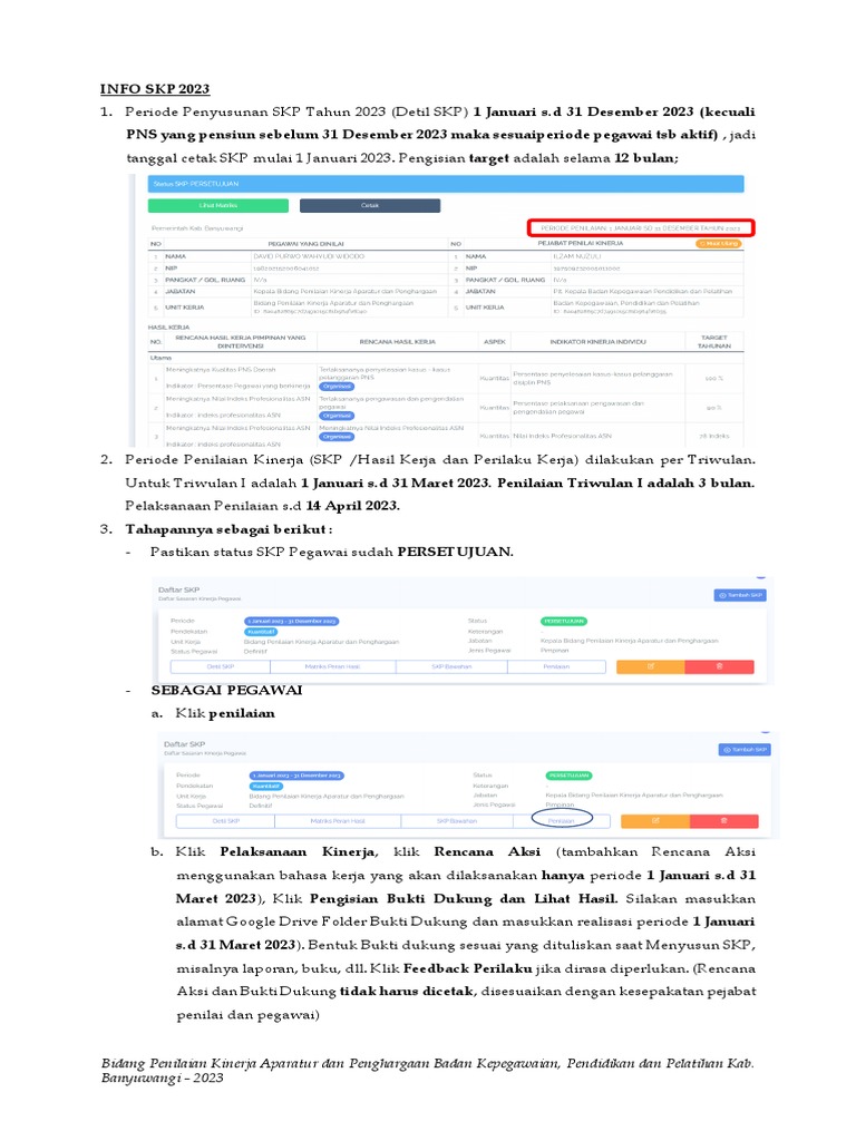 Tutorial SKP 2023 | PDF | Karier & Perkembangan | Bisnis