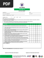 COT Editable - 2022 2023 | PDF | Learning | Teachers