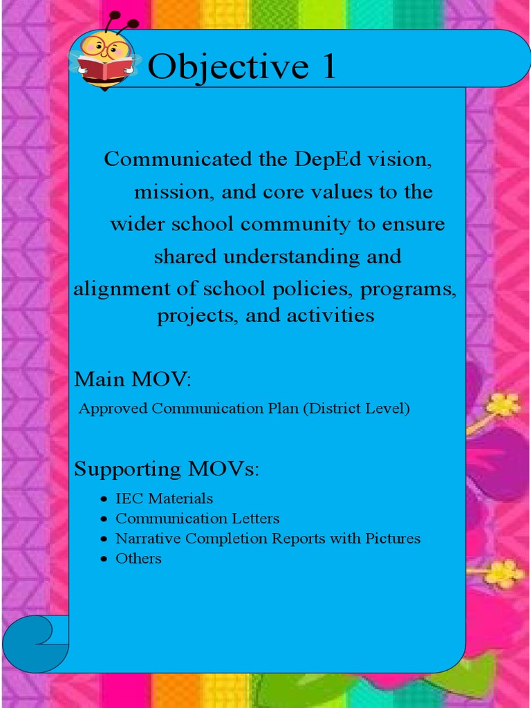 OPCR Objectives | PDF