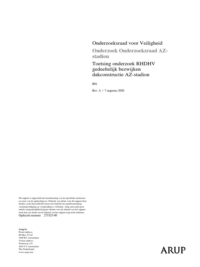 Bijlage e Rapportage Toetsing Onderzoek RHDHV | PDF