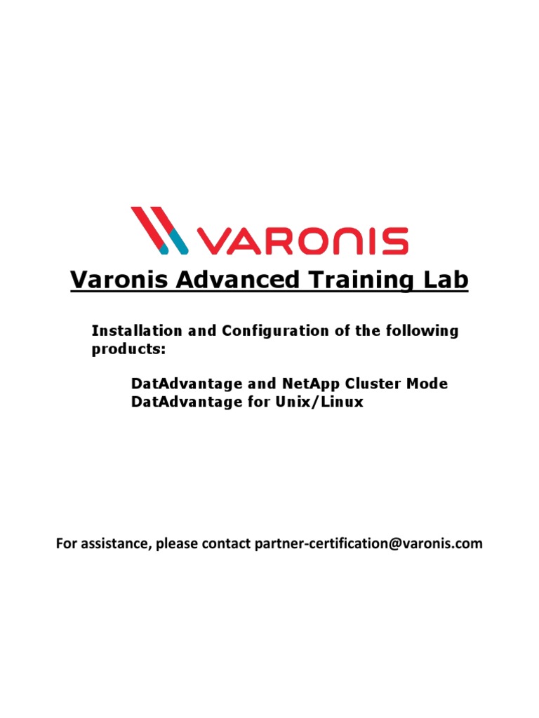 3-DatAdvantage Advanced Installation For NAS and Linux Platforms 8.6 ... 3-DatAdvantage Advanced Installation For NAS and Linux Platforms 8.6 ...